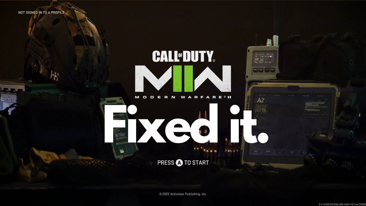 Call of Duty: Modern Warfare 2 (2022) with MW2 (2009) Menu Music - YouTube