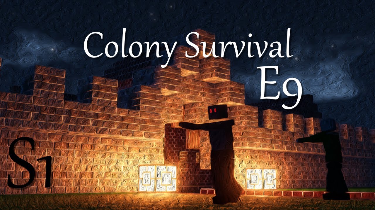 Colony Survival E9 : 1st Outpost!! I've got the Tin - YouTube