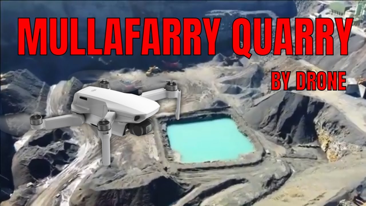 Drone View | Mullafarry Quarry | Killala #dji #dronetips #killala - YouTube