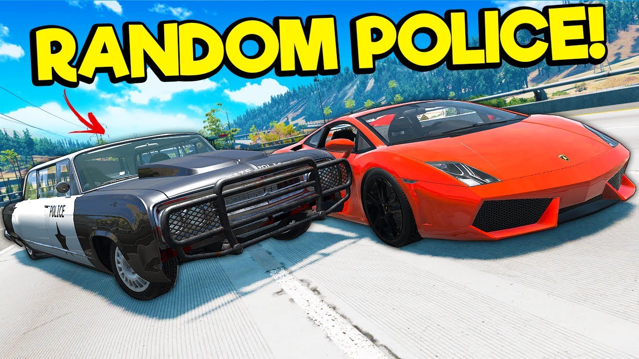 I UPGRADED Police Cars with Randomly Generated Parts for Chases in ...