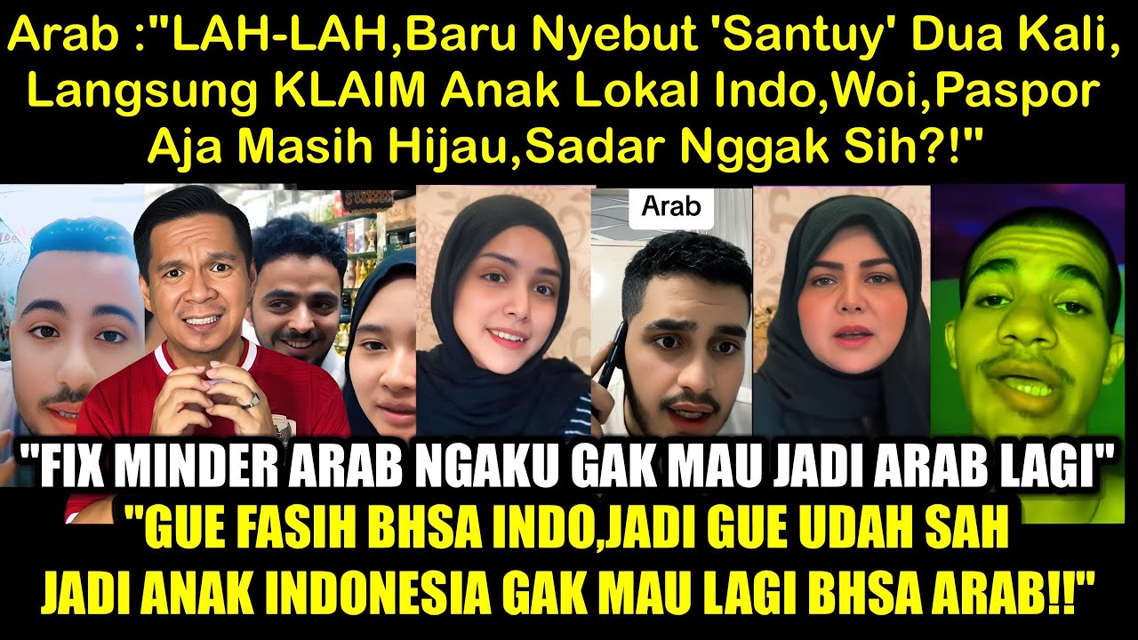 WOI! Baru Fasih Ngomong Bahasa Indo Dikit, Org Arab Udah Minta Jadi Warga Indo! Buset, Seriusan ...