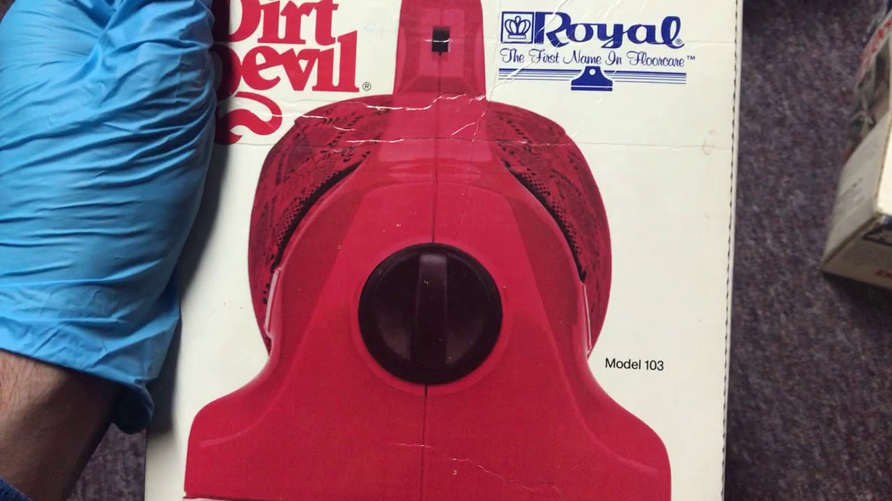 Royal Model 103 Unboxing With Attachments - YouTube