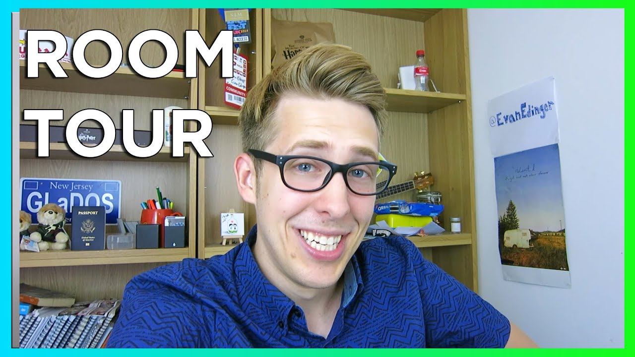 THE EVAN EDINGER ROOM TOUR - YouTube