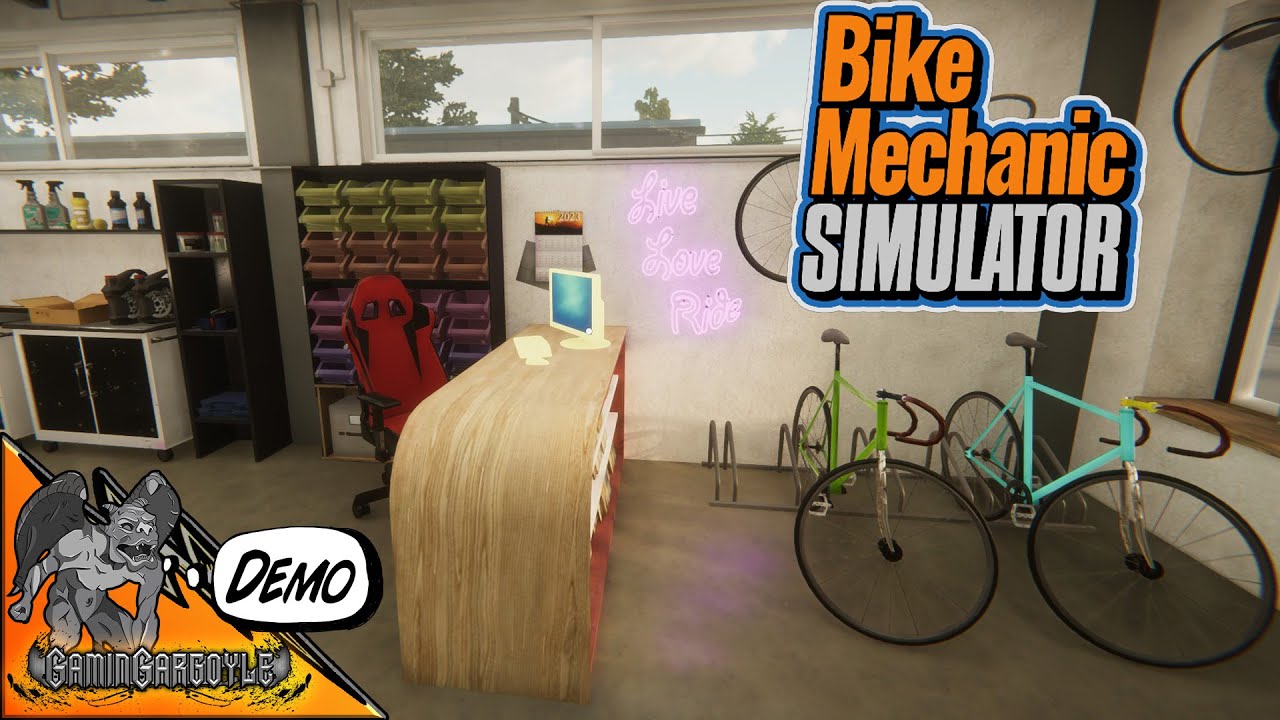 Pedal On In!! | Bike Mechanic Simulator 2023 Demo - YouTube