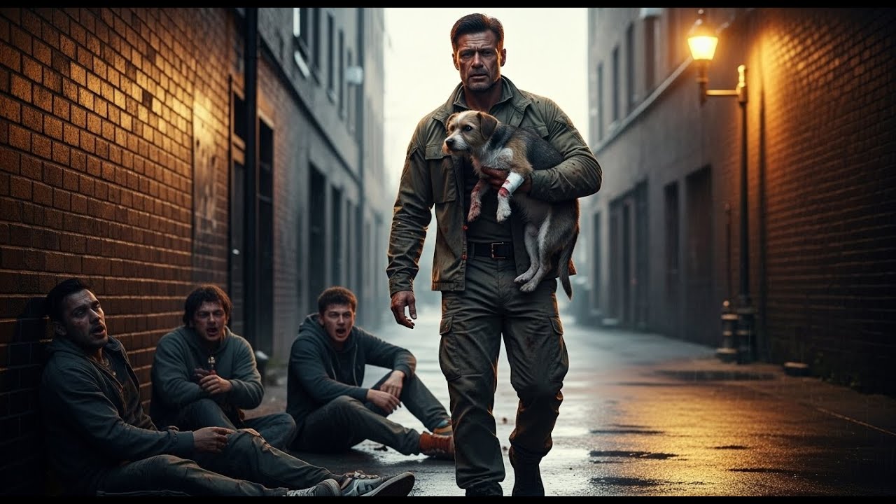 Thugs Beat up Stray Dog in Alley - Navy SEAL Owner Strikes Back With ...
