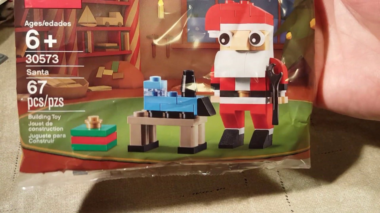 Let's Build Lego Creator 30573 Santa Happy Holidays! - YouTube