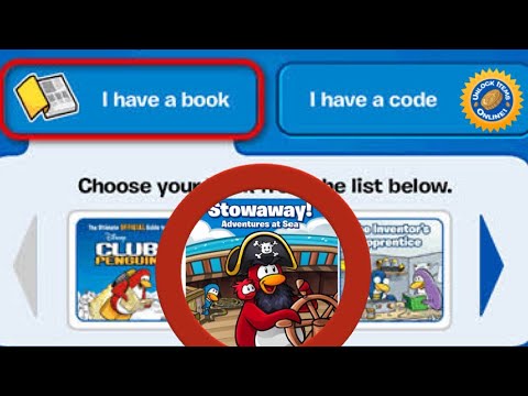 Club Penguin Rewritten *I have a book* *CODE UNLOCKED* - Book 2 - YouTube