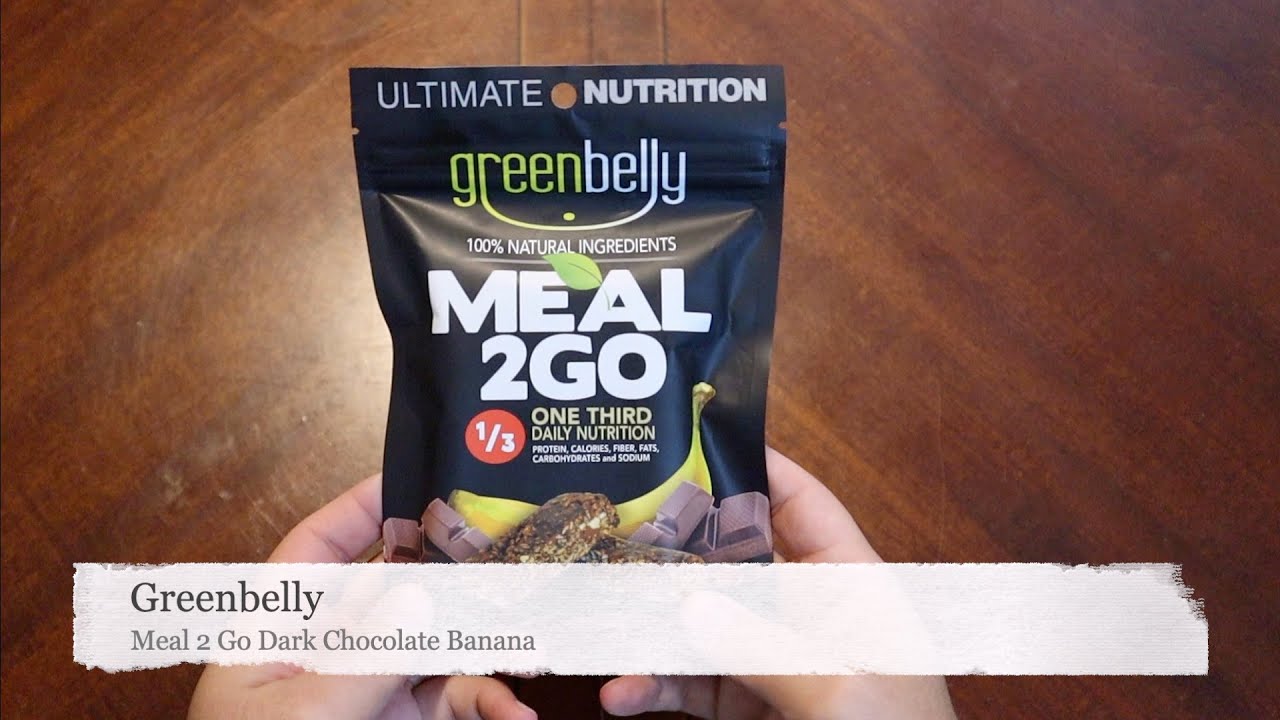 GreenBelly Meal 2 Go | Dark Chocolate Banana - YouTube