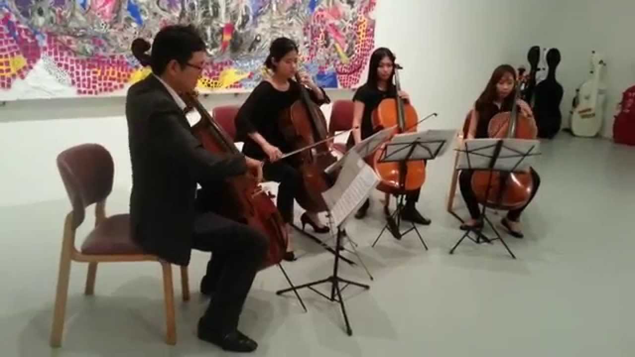 사명 Performed by Ewha Celli (이화첼리) at Gallery Sejul: Joseph Pang's Solo ...