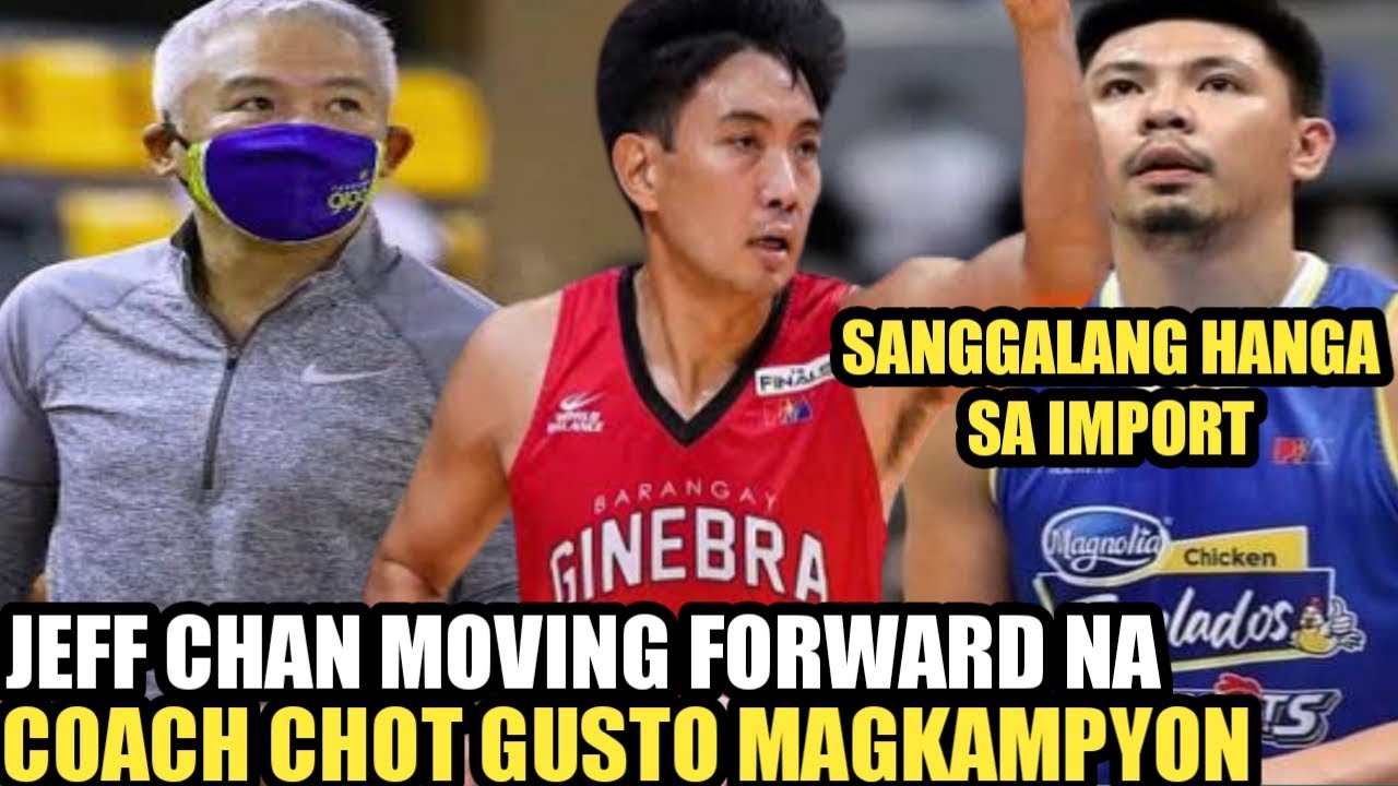 PBA LIVE : JEFF CHAN MOVING FORWARD I COACH CHOT GUSTO MAG KAMPYON I ...
