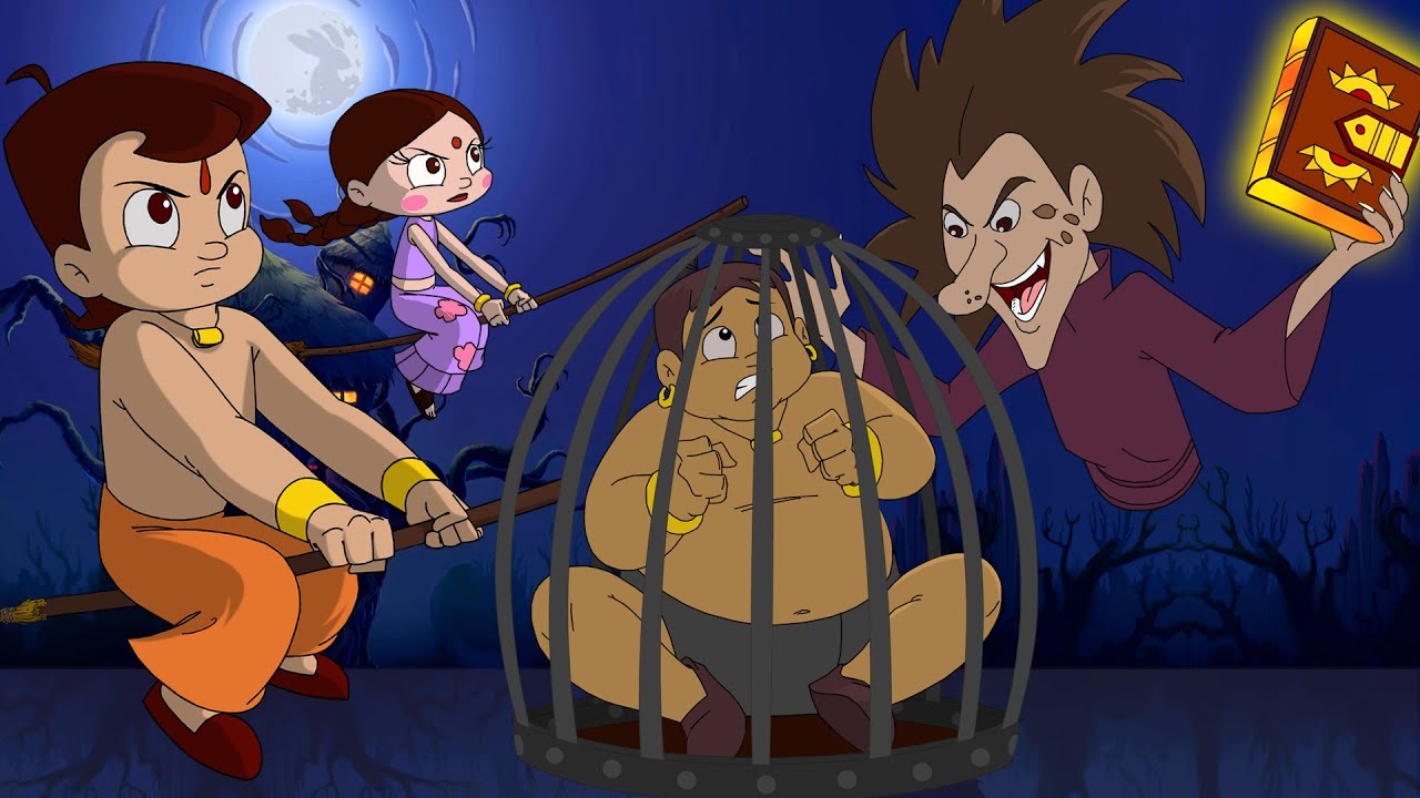 Chhota Bheem - Witch's Magical Cage! | Hindi Cartoon for Kids - YouTube
