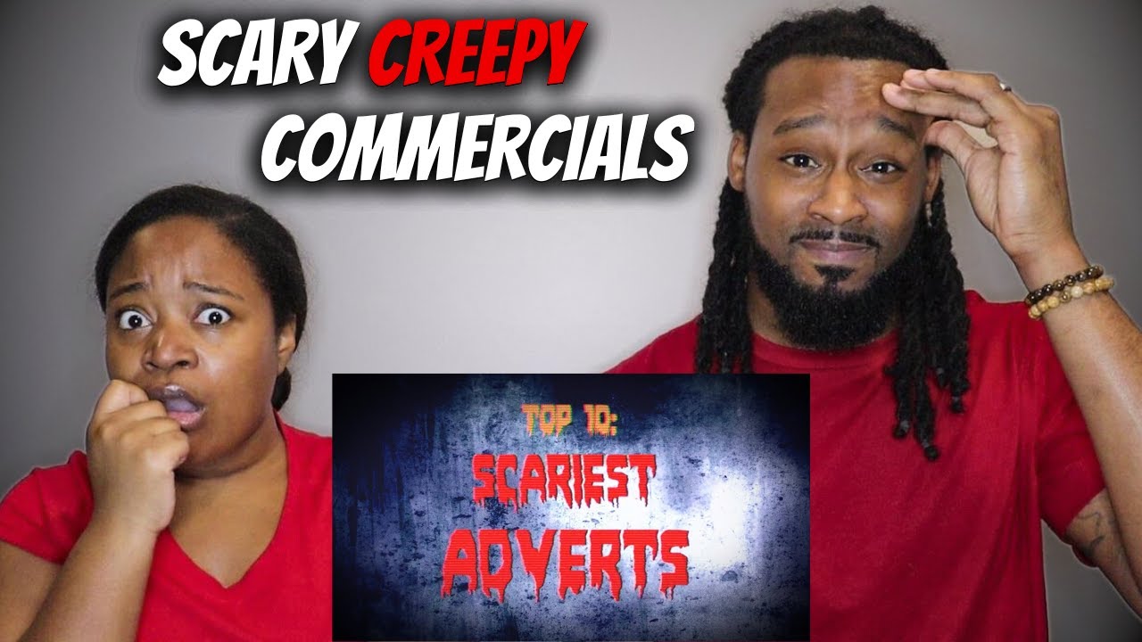 American Couple Reacts "TOP 10: MOST CREEPY ADVERTS" - YouTube
