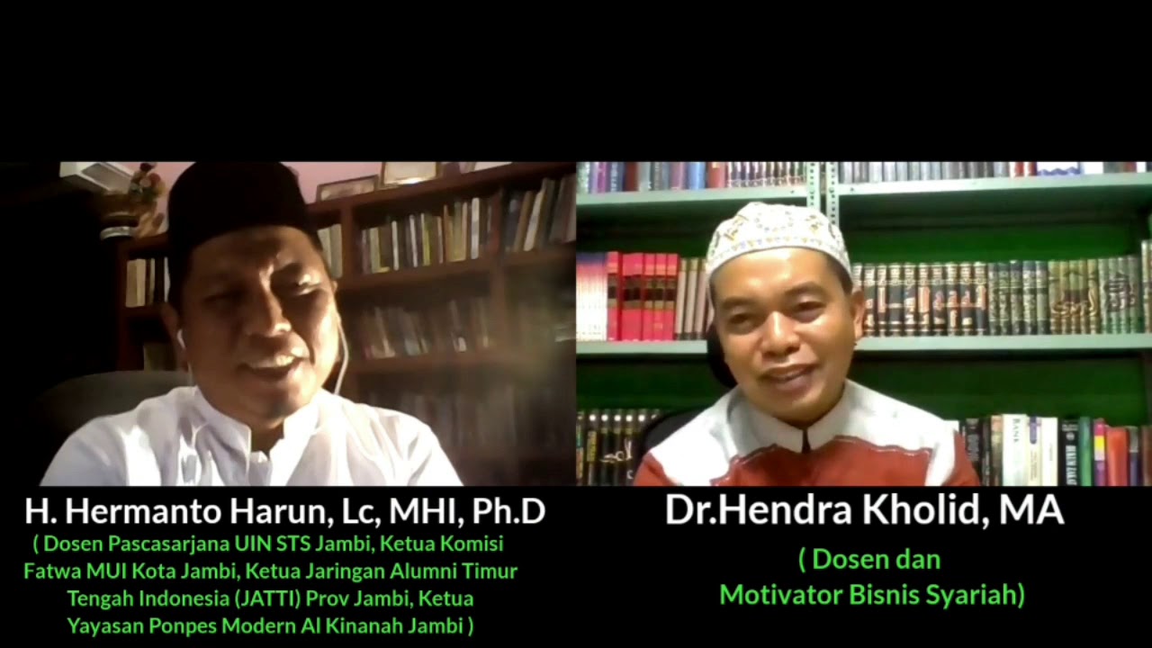 Ustadz H.Hermanto Harun,Lc, MHI, Ph.D, Ilmuan muslim pakar Ilmu syariah ...