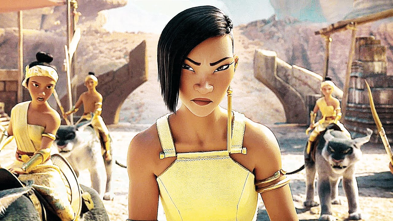 RAYA AND THE LAST DRAGON Clip - "Raya And Sisu Escape From Namaari ...