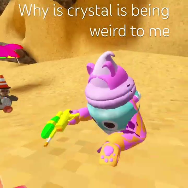 Why is crystal is sus #capuchin - YouTube