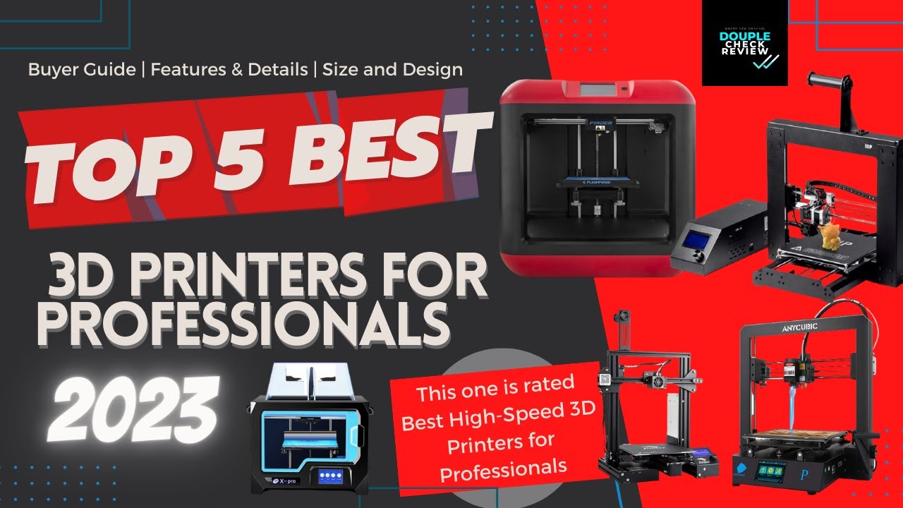 Top 5 Best High Speed 3D Printers for Professionals in 2023 [ this one rated top high speed ...