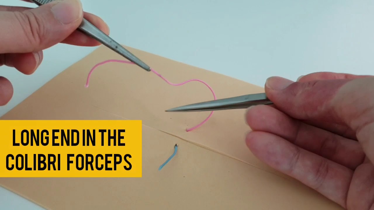 Suturing Basics in Pterygium Surgery : Tying the Backhand Suture Part 1 ...