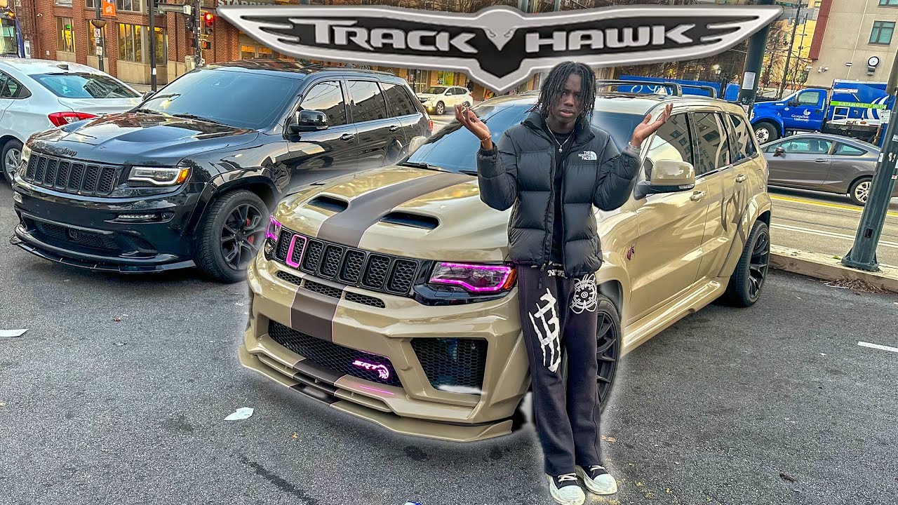 QUAN LET ME DRIVE HIS WIDEBODY TRACKHAWK - YouTube