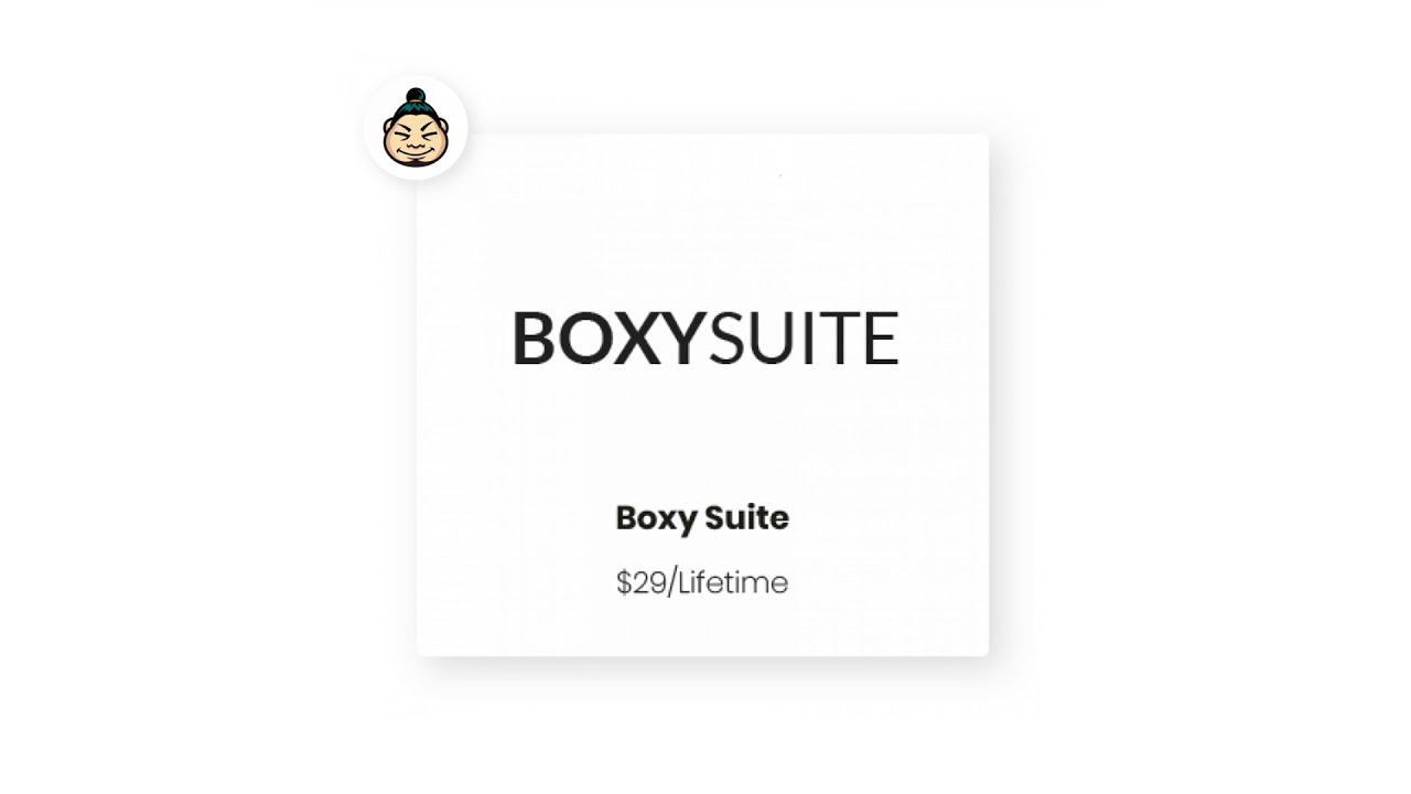 Boxy Suite - YouTube