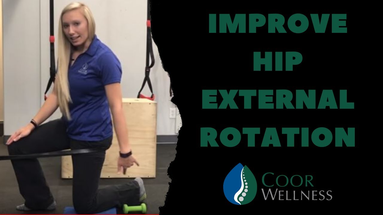 Improve Hip External Rotation - YouTube