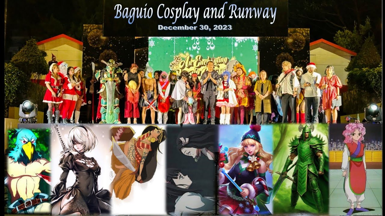 Baguio Cosplay & Cosplay Runway Dec 30, 2023 - YouTube