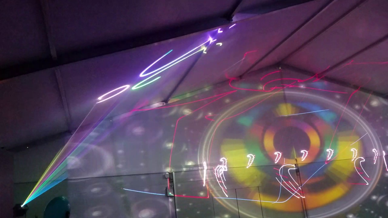 Grand Prairie Light 2017 Lazer Show - YouTube