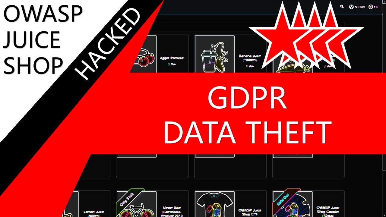 GDPR Data Theft (Sensitive Data Exposure) - YouTube