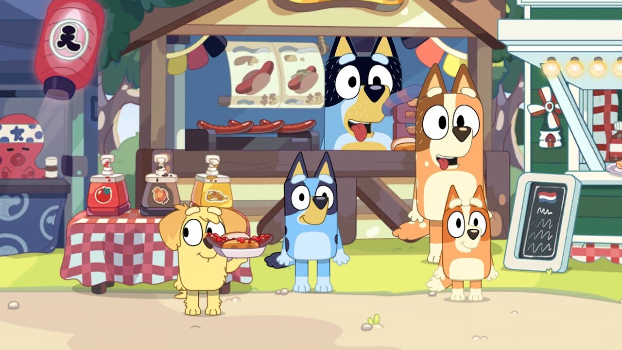 Bluey: Fast-Food Stand 02 - YouTube