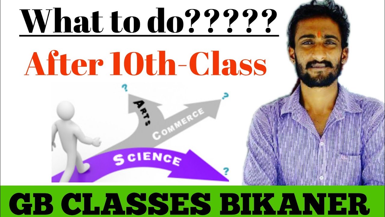 What to do After 10th-Class?????? with GB CLASSES BIKANER By Ganesh ...