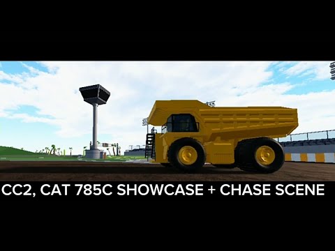 CC2 Roblox, CAT 785C SHOWCASE + CHASE SCENE - YouTube