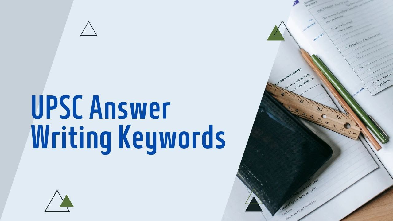 UPSC Mains Answer Writing keywords - YouTube
