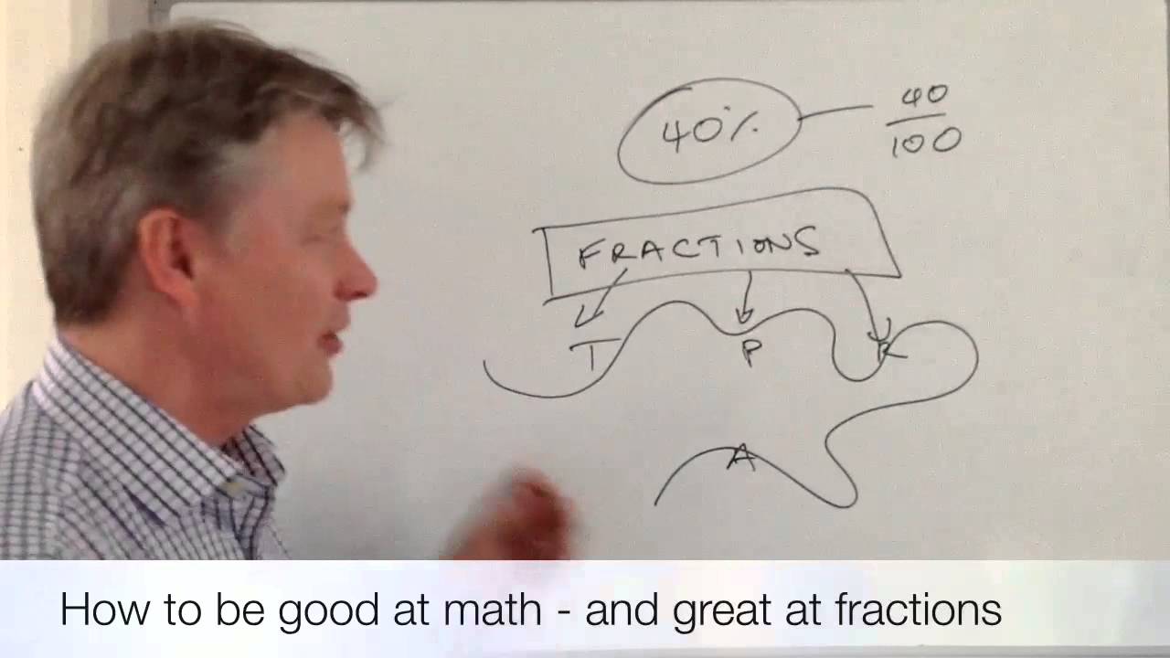 How to be good at mathematics - and great at fractions! - YouTube