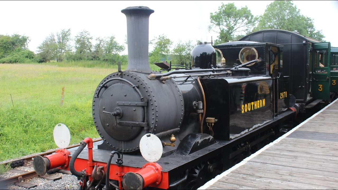Isle of Wight Steam Railway, Terrier Weekend Gala, 19th June 2021 - YouTube