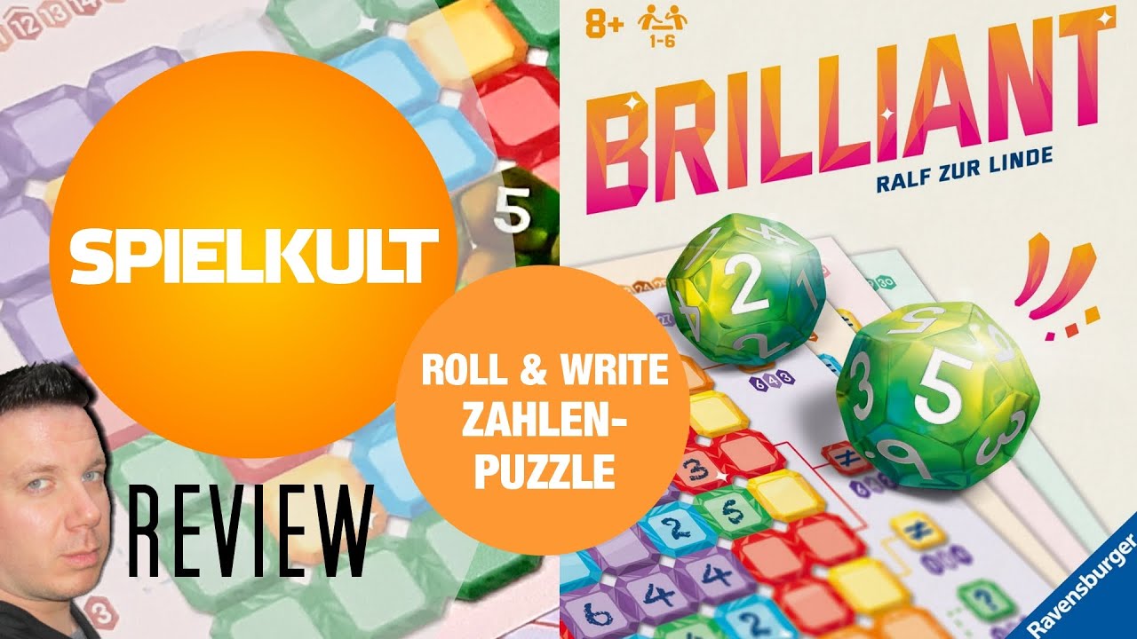 Brilliant // Roll & Write-Spiel // Regeln & Meinung - YouTube