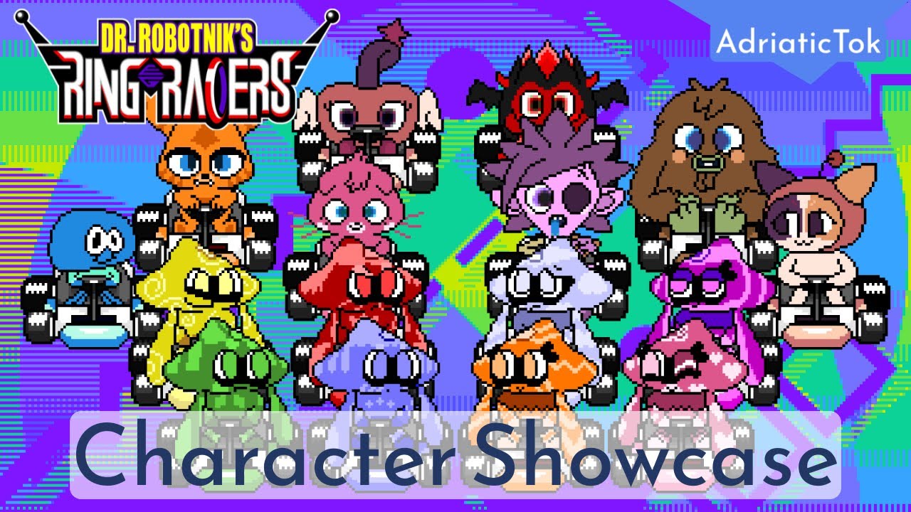 Ring Racers Character Showcase - Ft. Squizools & Moshi Monsters - YouTube