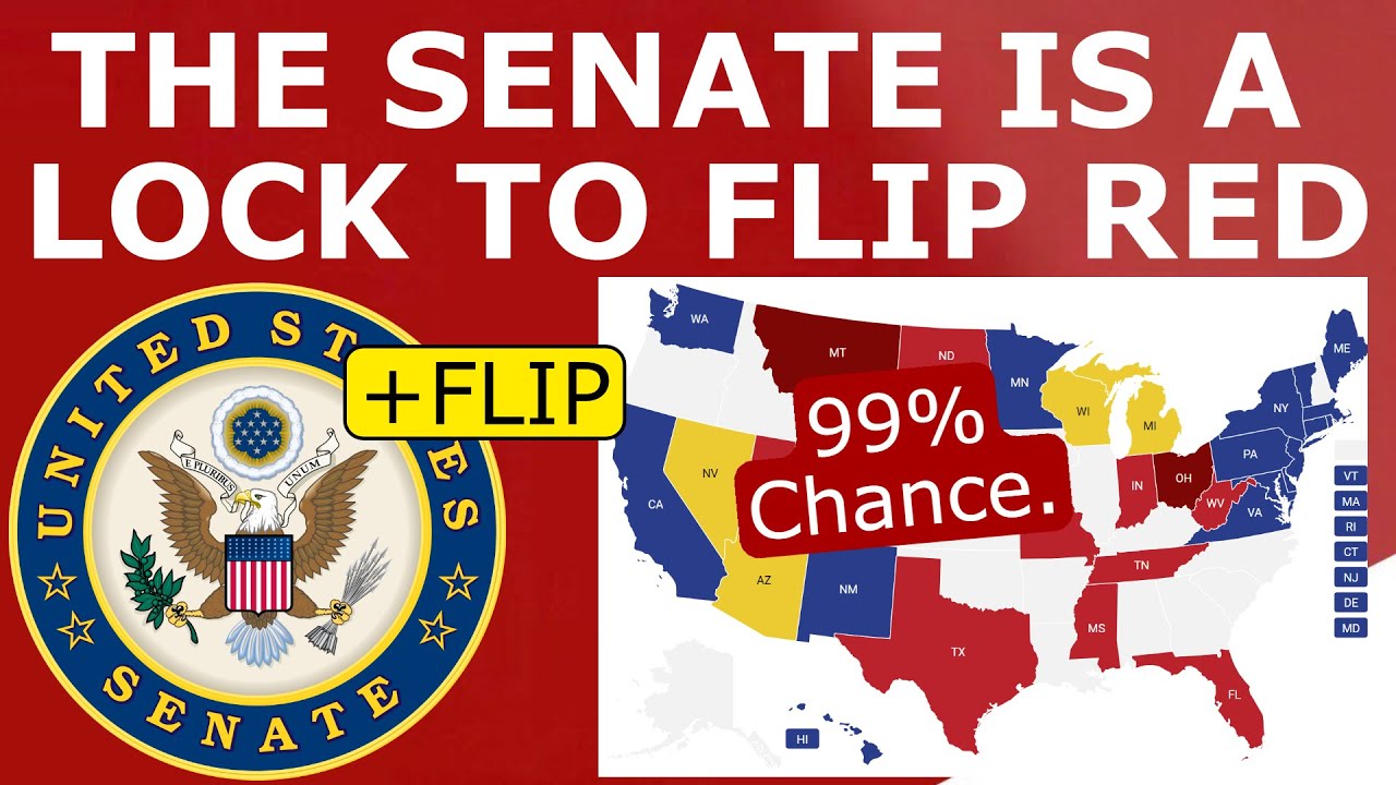 The Senate Is GUARANTEED to FLIP RED in November! - YouTube