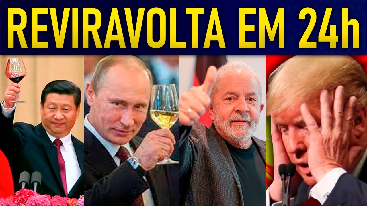Presidente da China aciona Lula e DÁ VOADORA em Trump!! Rússia celebra ...