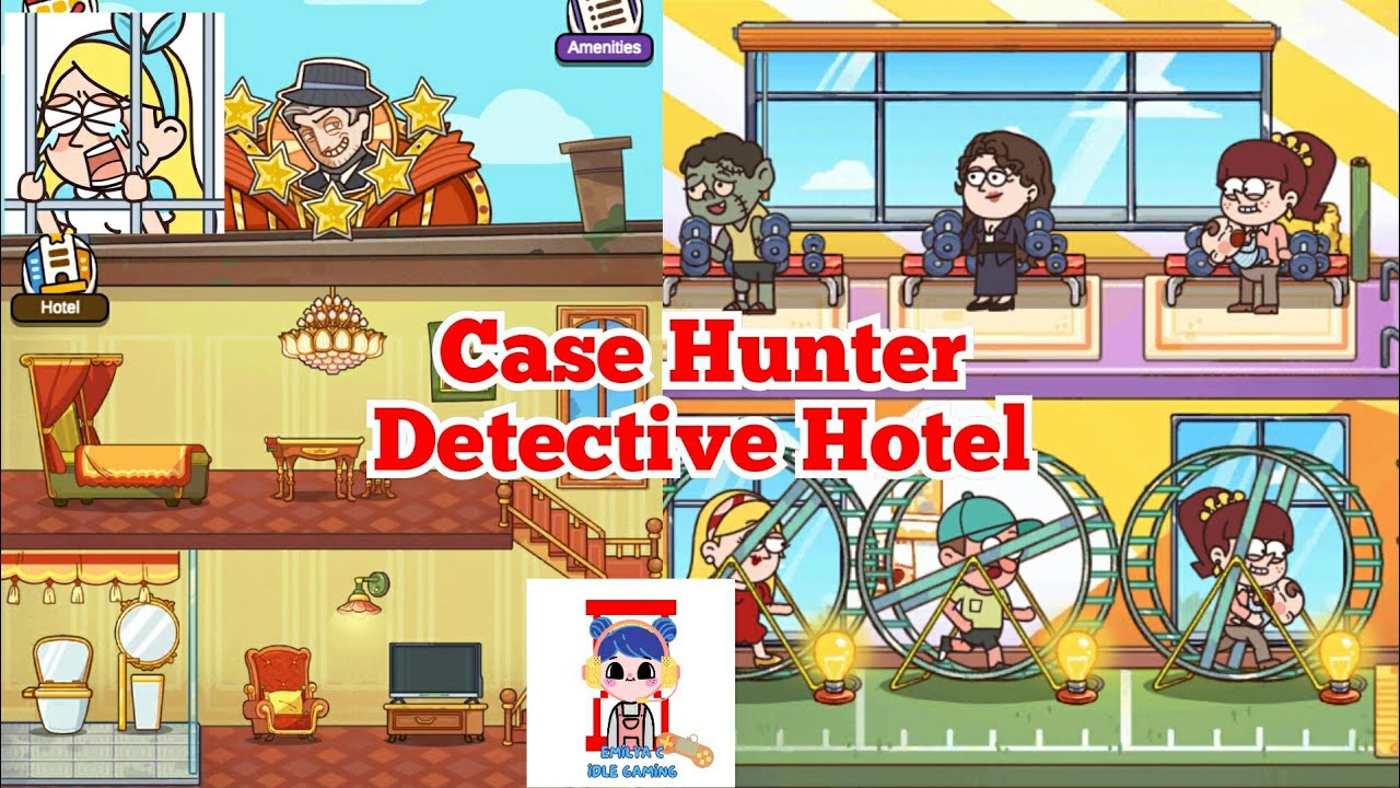 CASE HUNTER HOTEL - Detective game Idle Hotel - Hotel Tycoon # ...