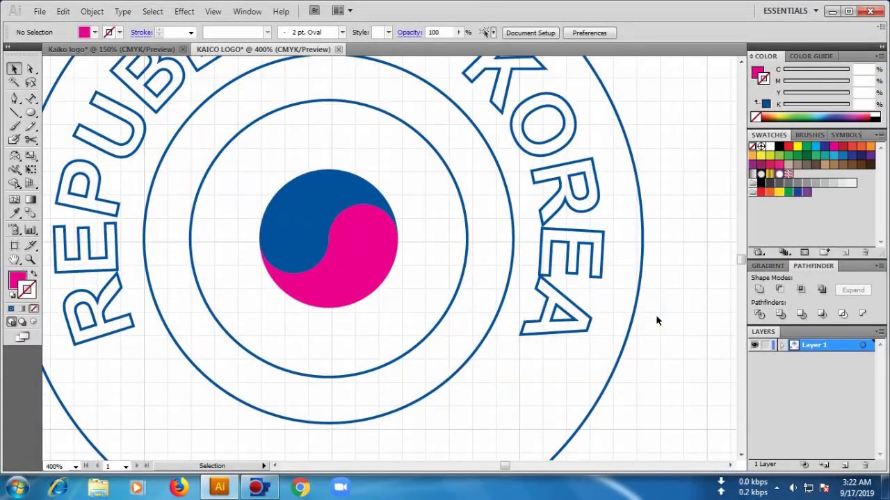 Koica logo design | Graphics And Design Bangla (বাংলা) Free Full Course ...