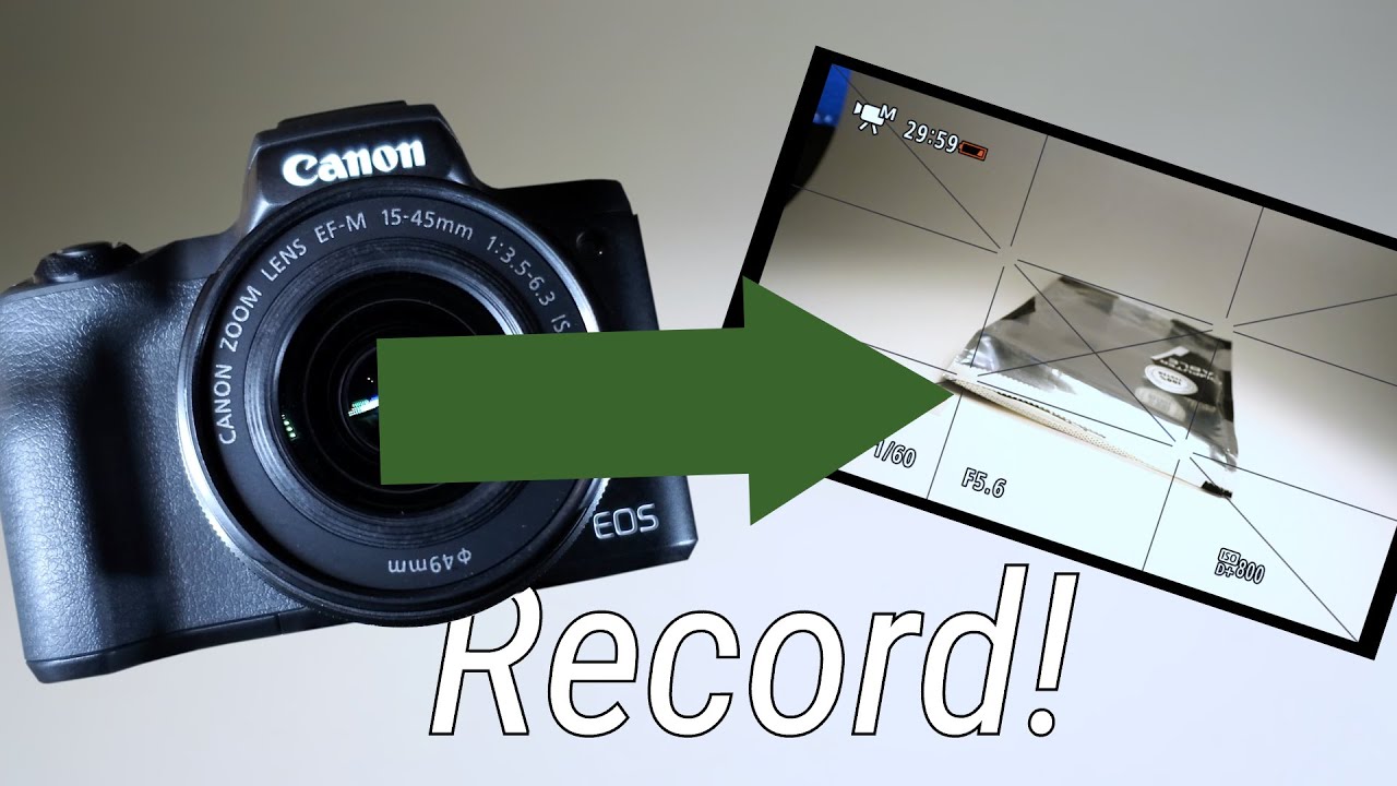 How to record the output of your camera! - YouTube