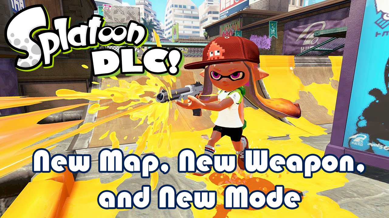 Splatoon DLC! - New Map, New Weapon, and New Mode - YouTube