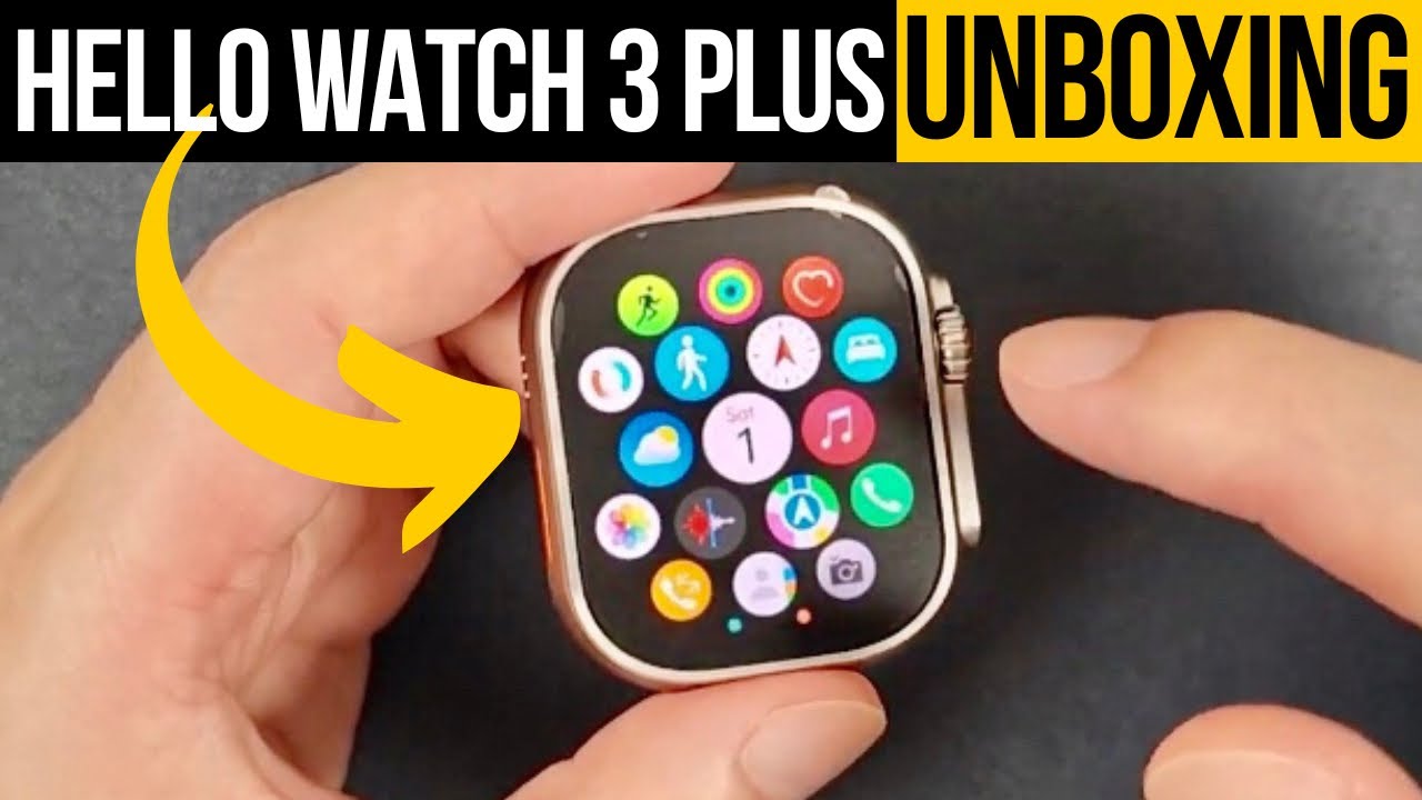 HELLO WATCH 3 PLUS E A GRANDE DIFERENÇA PRA VERSÃO HELLO WATCH 3. - YouTube