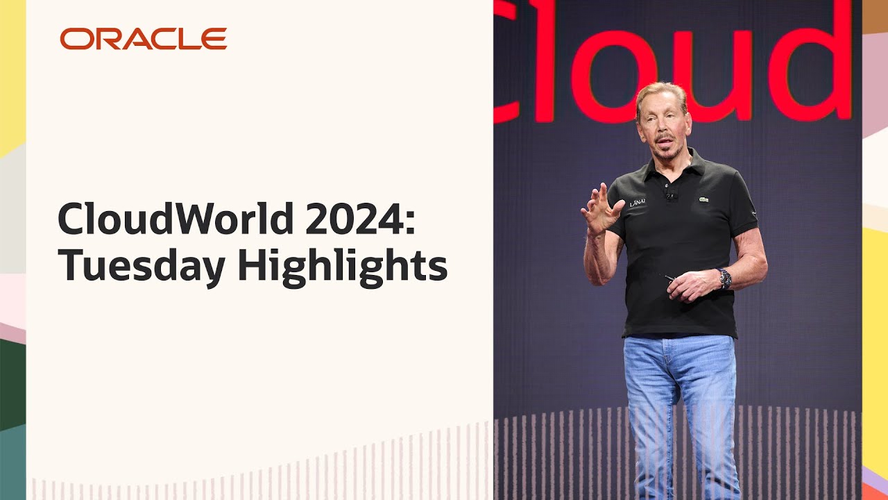 Oracle CloudWorld 2024: Tuesday Highlights - YouTube