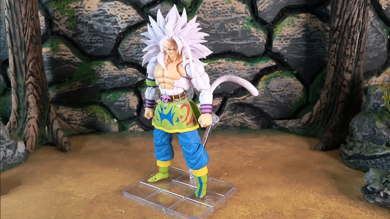 Son Goku SSJ5 Beast Deities Action Figure Review PT-BR - YouTube
