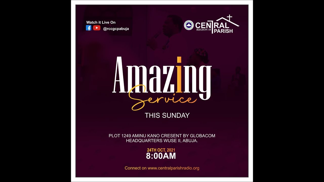 SPECIAL SUNDAY SERVICE (24-10-2021) - YouTube