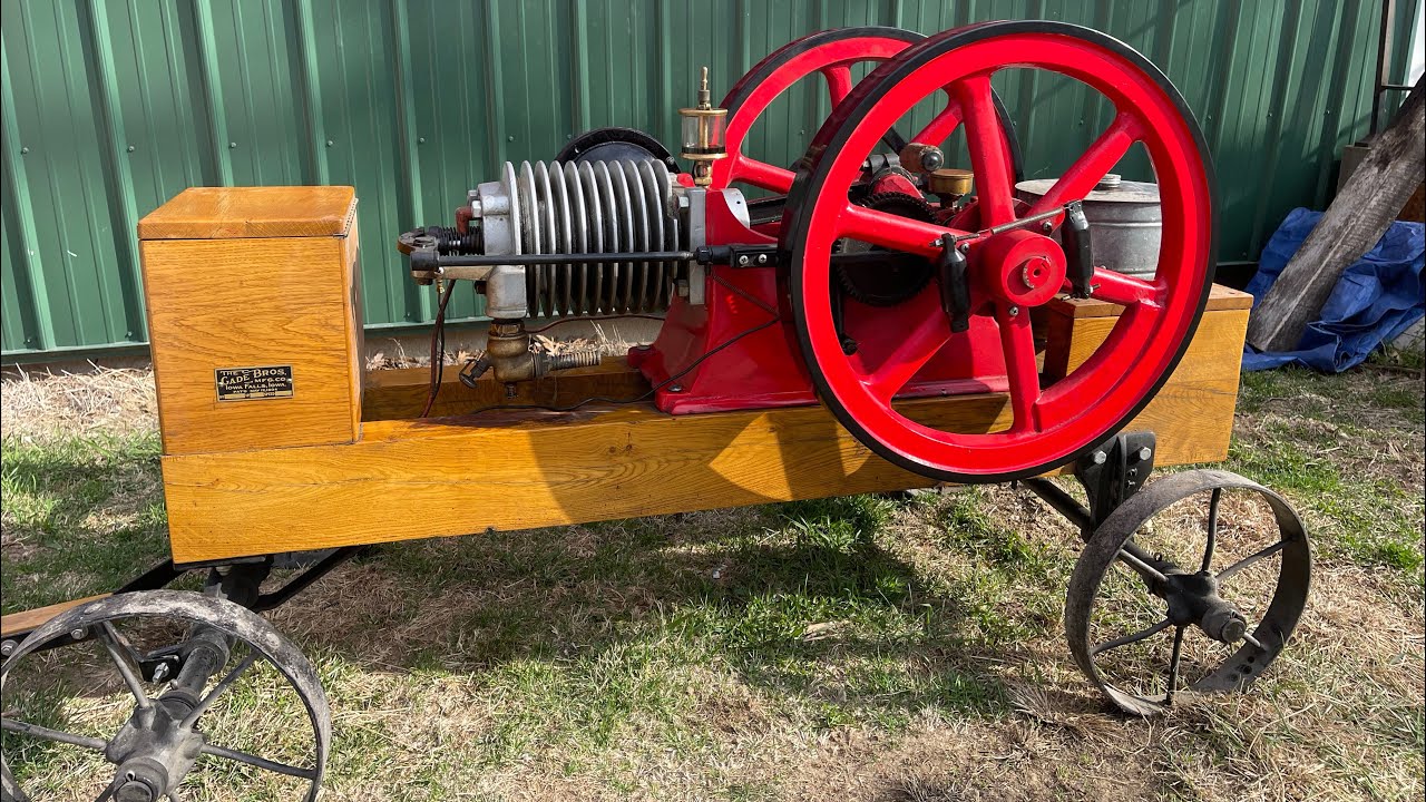 THE ENGINE THAT BREATHES!!! Nicely Restored 2 1/2HP Ported Cyljnder ...