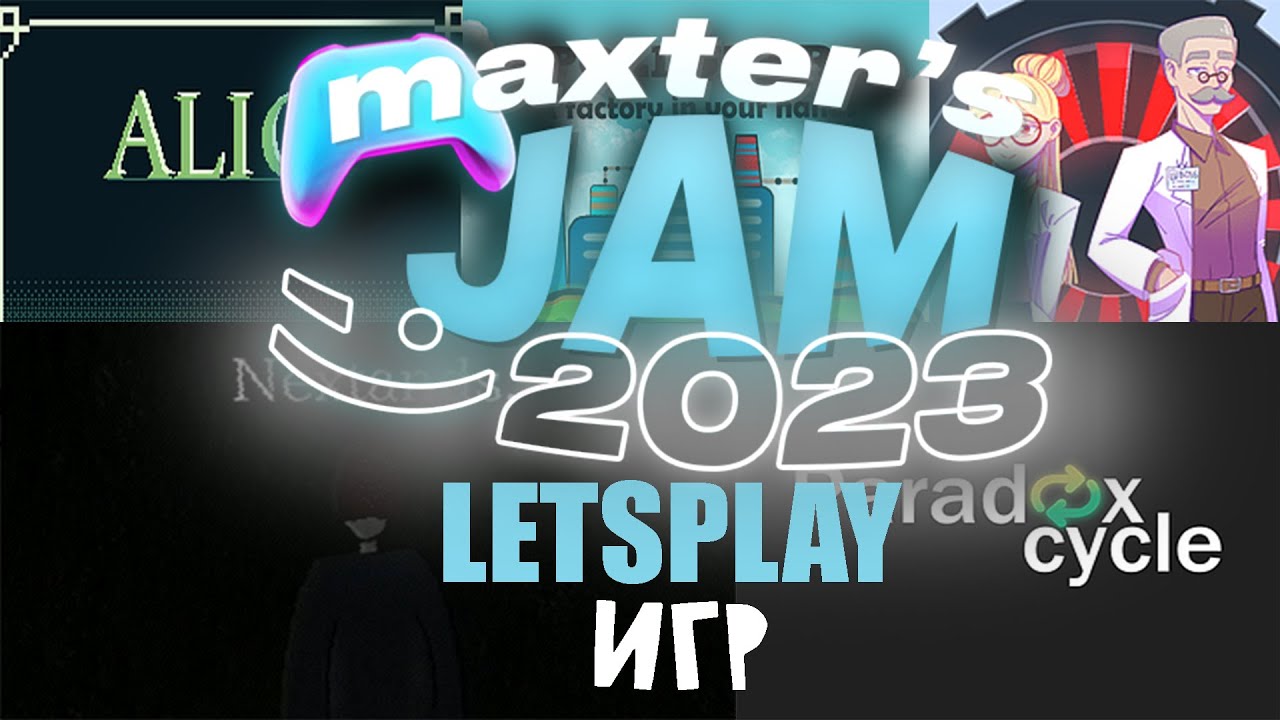 Maxter GameJam 2023 прохождение игр №2(Alice, Polluter - A factory in your hands, Nextands, и тд ...