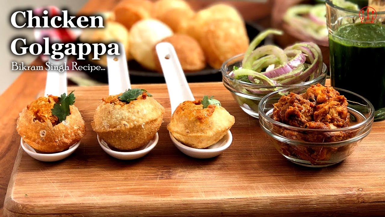 Chicken golgappa recipe | Chicken gogappa by cook show | Special ...