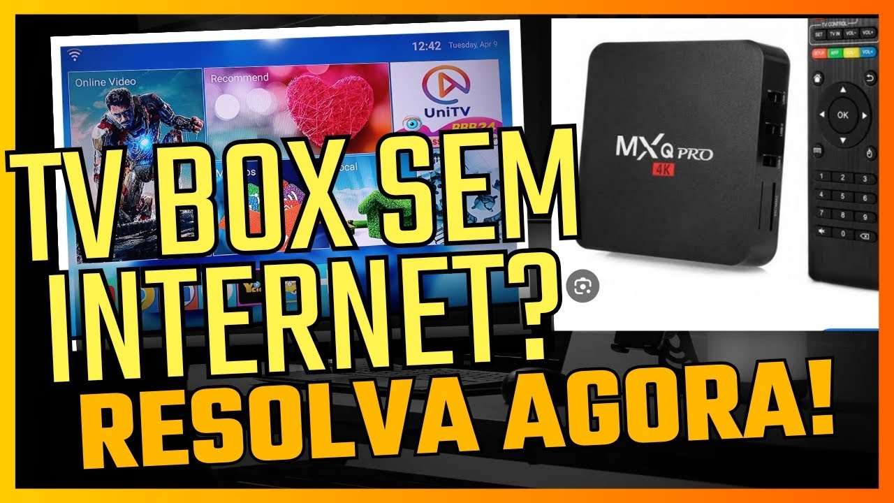 TV BOX NÃO CONECTA INTERNET? - YouTube