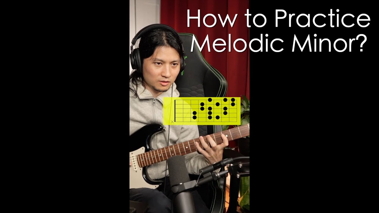 The Simplest Way to Learn Melodic Minor Scale on the Guitar - YouTube